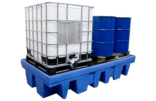 Dubbele IBC container lekbak / vatenlekbak - Products4Engineers ...