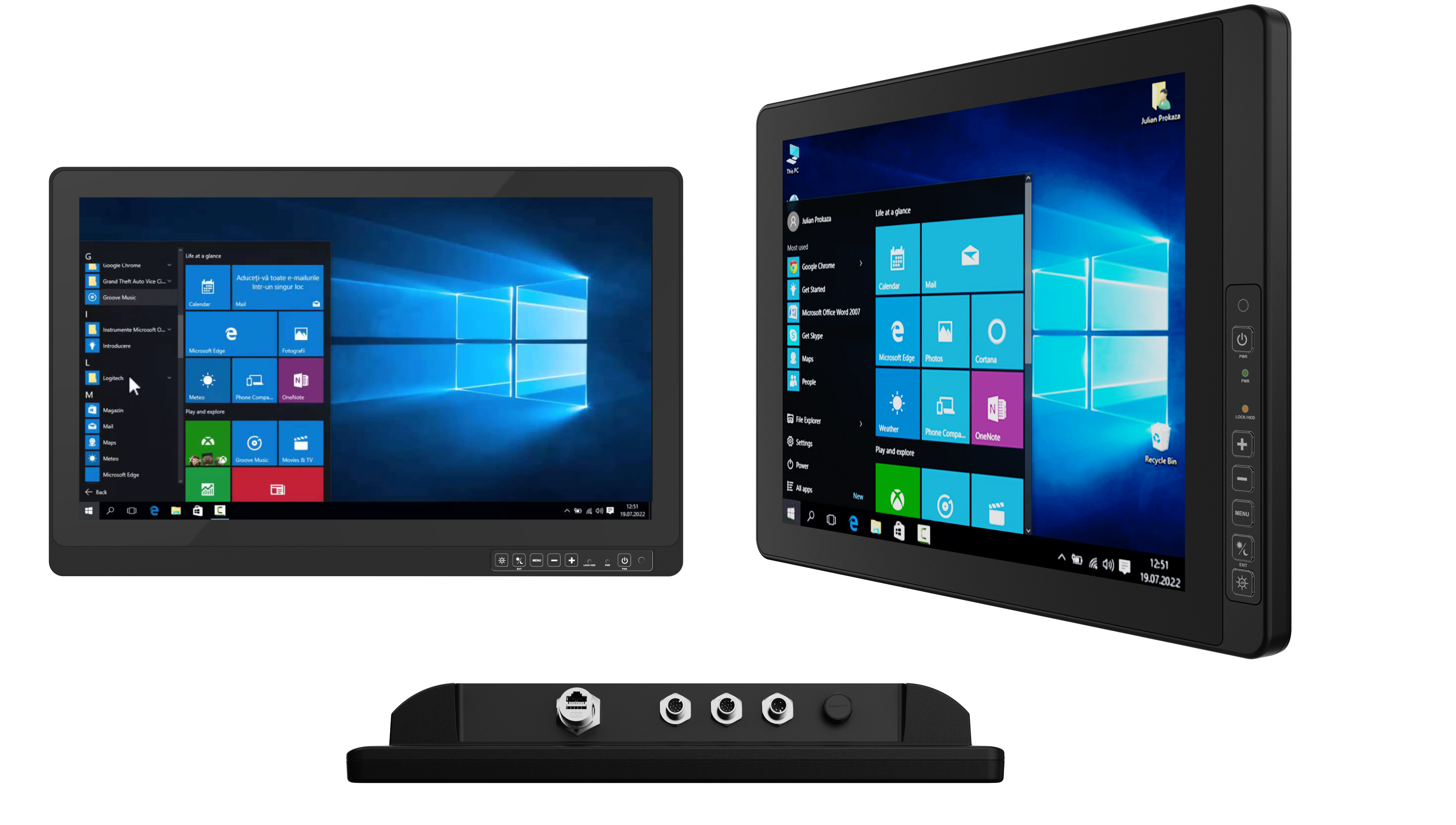 Winmate G-Win IP67 serie Panel Pc’s voor toepassing in zware voertuigen - Products4Engineers