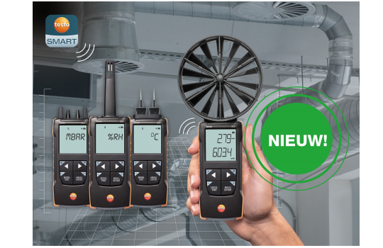 Testo 417 digitale 100 mm vleugelrad-anemometer - Products4Engineers ...