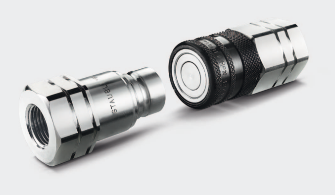 Clean-break hydraulic quick coupling MPX - Products4Engineers