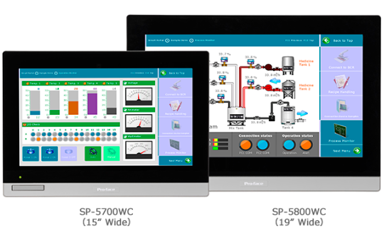 Pro-face XL displays SP5000 serie - Products4Engineers