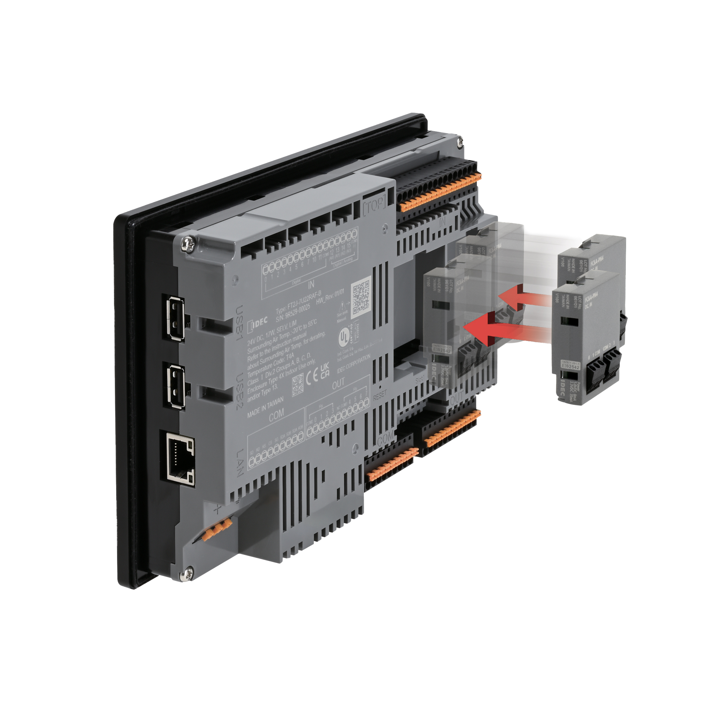 IDEC FT2J PLC operator interface - Products4Engineers - Productnieuws- en oriëntatieplatform ...