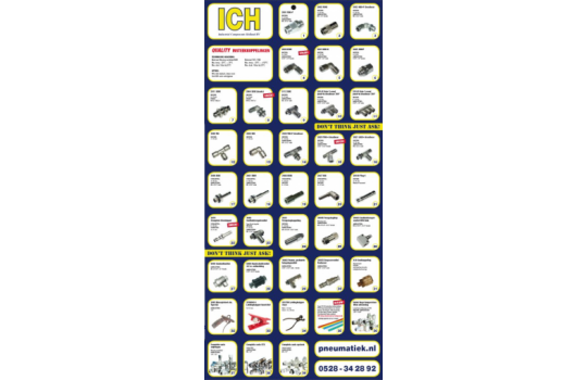 Insteek koppelingen poster - Products4Engineers