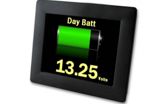 Lascar SGD 35-M420: Programmeerbare Paneelmeter met Dual 4-20mA Ingangen en 3,5" TFT-touchscreen ...