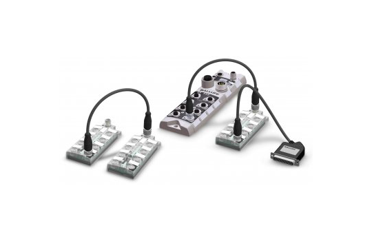 Balluff IO-Link sensor/actuator-hub met uitbreidingspoort ...